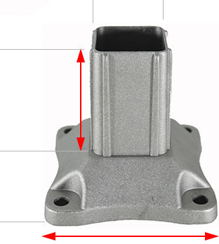 Post Base Plates inserts