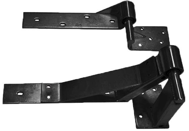 Rising Hinges for Swing Gates